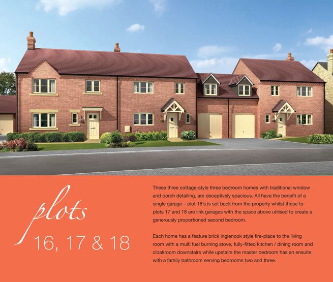 Plots 16, 17 and 18 Computer Generated Image